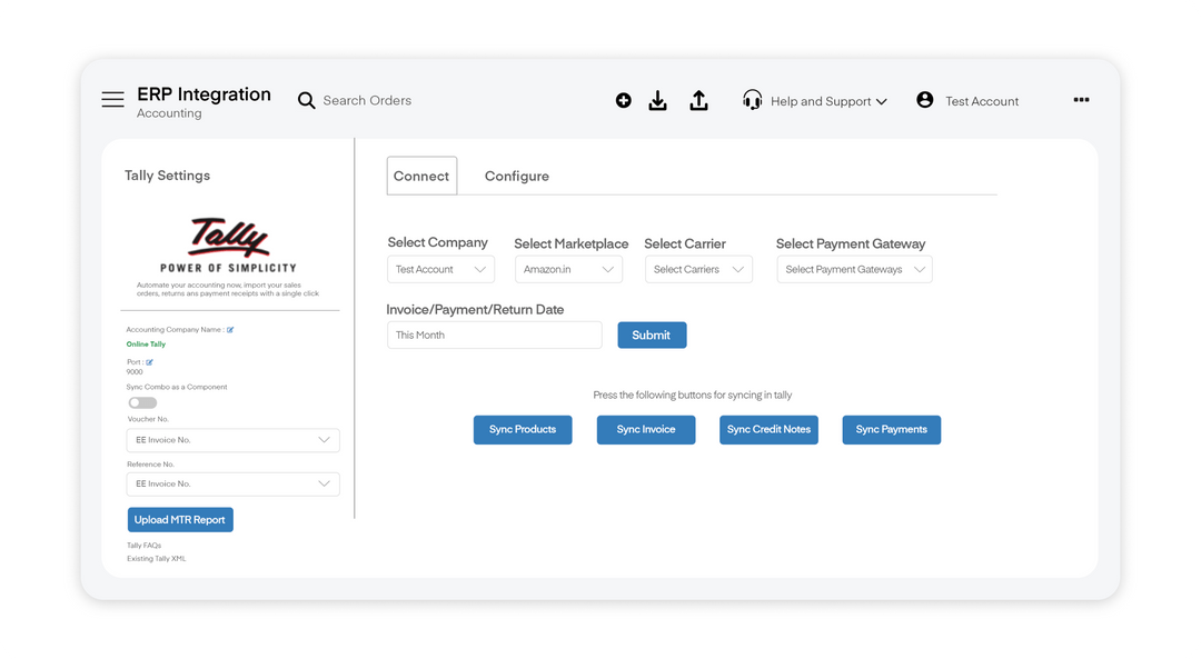 Tally inventory management for omni-channel commerce - EasyEcom